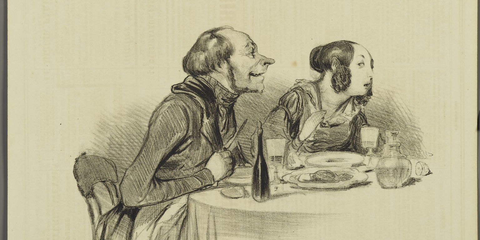 Finissez donc... je n'aime pas qu'on dise des bêtises... · Brooklyn Museum