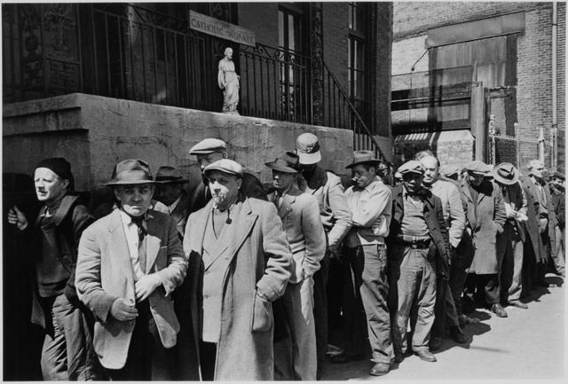 Catholic Worker Soup Kitchen Line · Brooklyn Museum