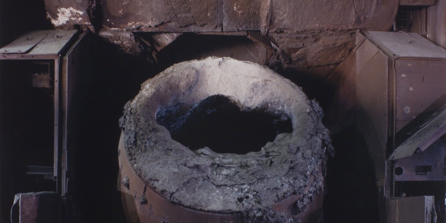 Basic Oxygen Furnace Interior: Vessel on Changing Platform · Brooklyn ...