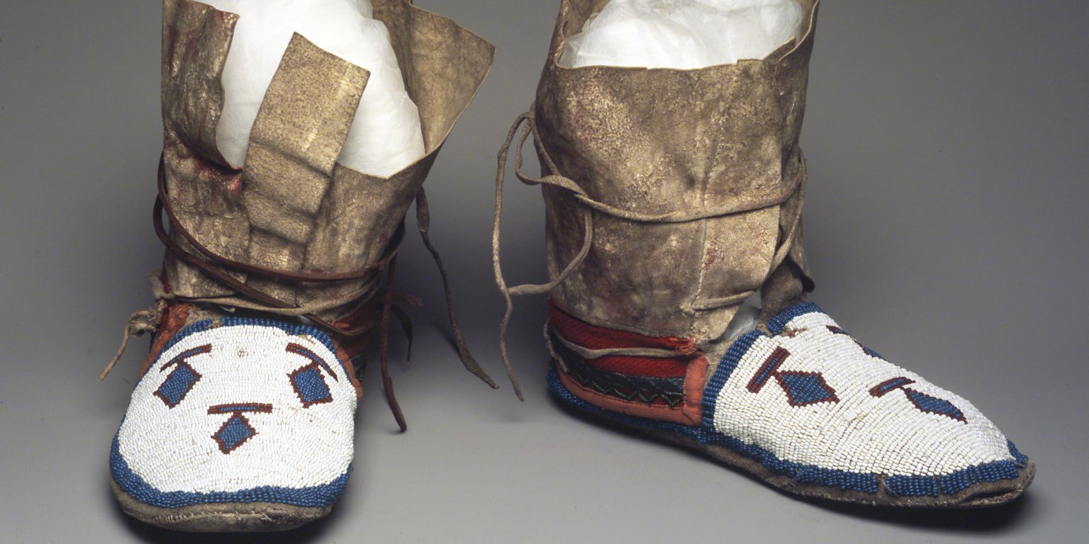 Pair of Moccasins · Brooklyn Museum