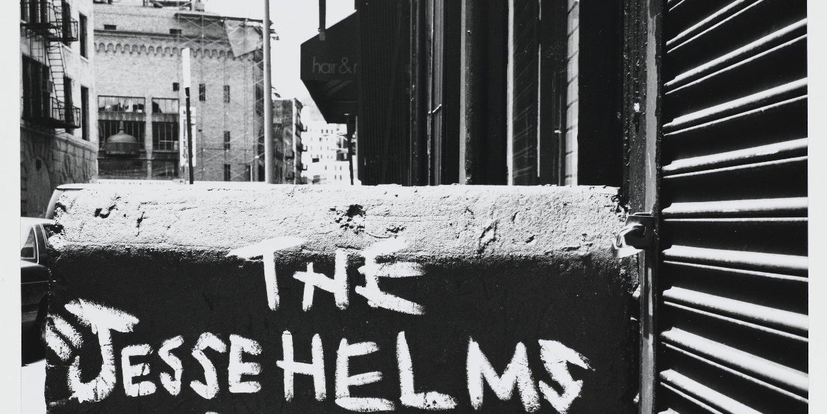 New York, Soho (The "Jesse Helms Hates Me" "Art Gallery") · Brooklyn Museum