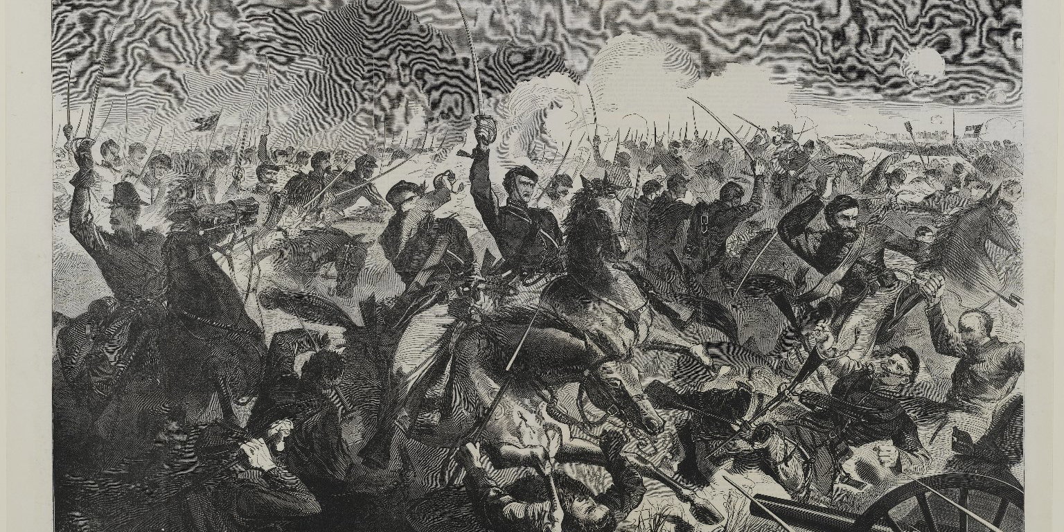 A War for the Union 1862--A Cavalry Charge · Brooklyn Museum