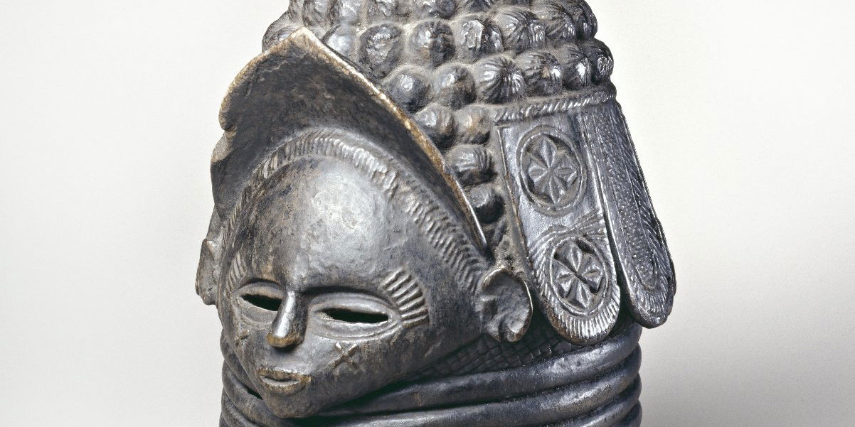 Sande society mask (sowei) · Brooklyn Museum