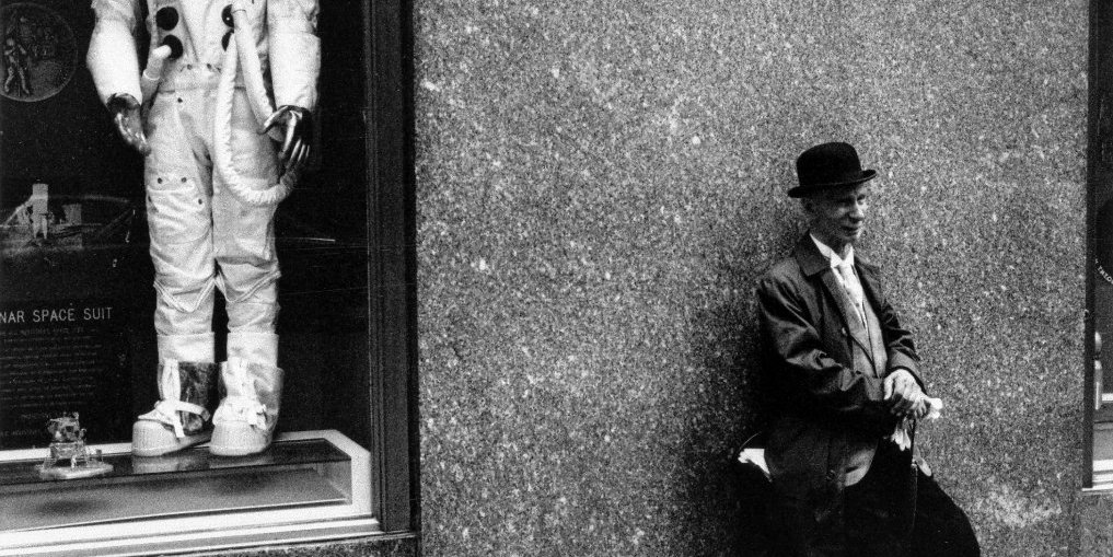 Rockefeller Center (Man and Astronaut Suit) · Brooklyn Museum