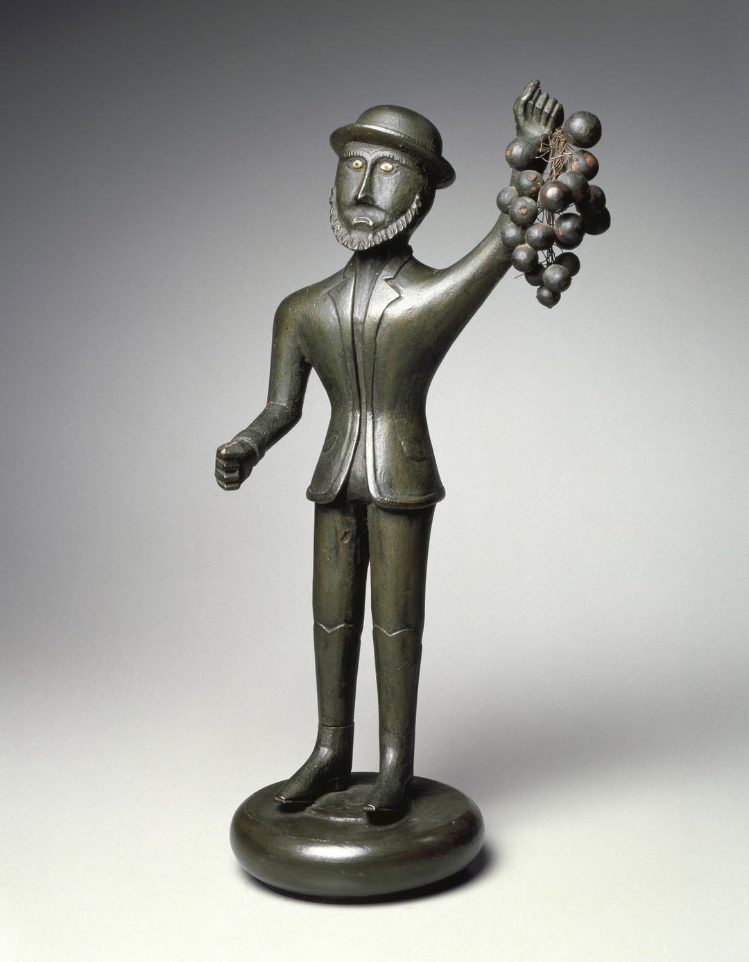 Figure of Man with Grapes · Brooklyn Museum