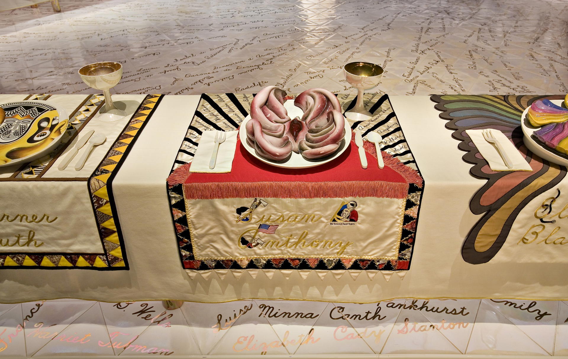 Susan B. Anthony Place Setting · Brooklyn Museum