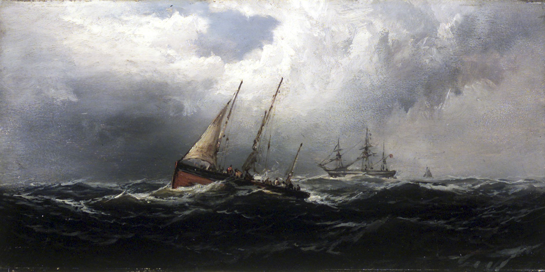After a Gale--Wreckers · Brooklyn Museum