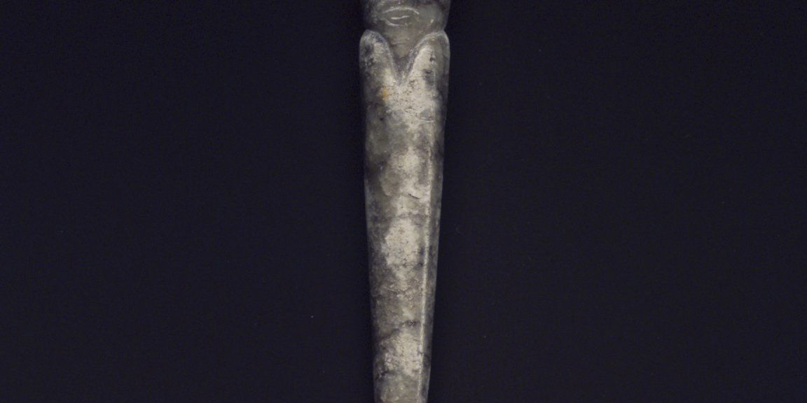 Conical Burial Plug in Stylized Human Form · Brooklyn Museum