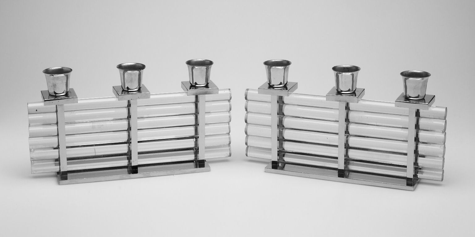 Candle Holder, One of Pair · Brooklyn Museum