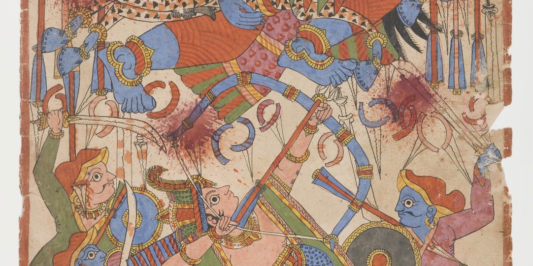 Arjuna's Heroic Feat in Battle · Brooklyn Museum