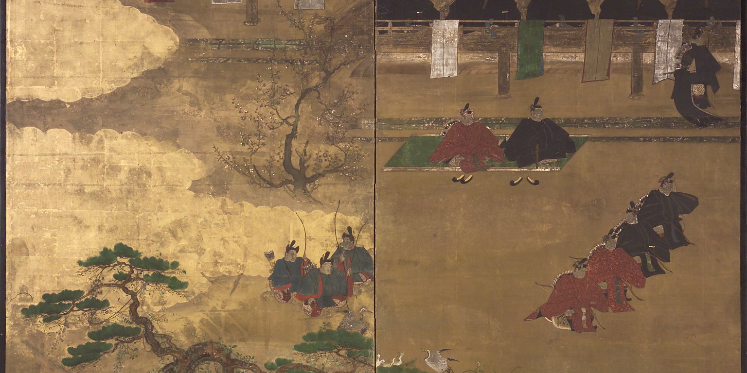 Fragment of Nenju Gyoji Screen · Brooklyn Museum
