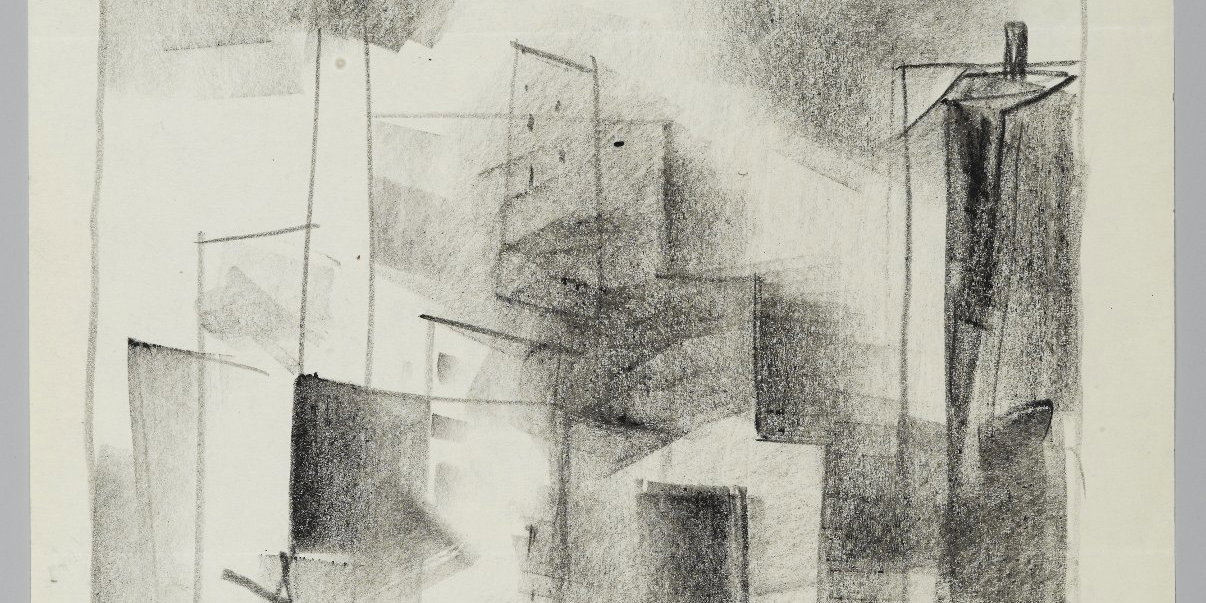 Drawing, 'Industrial Section' · Brooklyn Museum