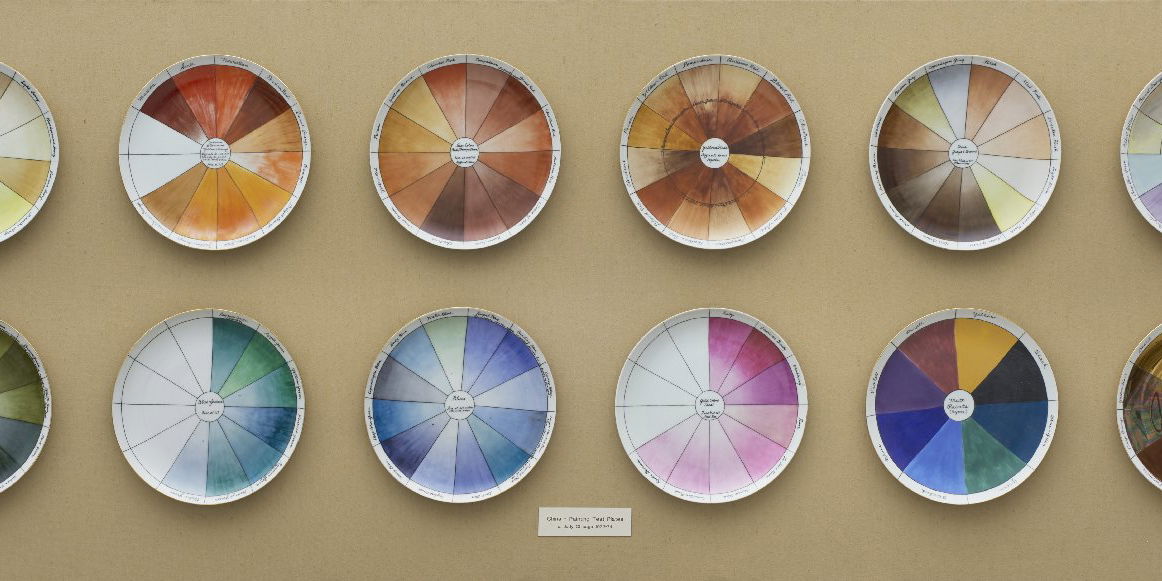 China-painting Color Test Plates · Brooklyn Museum