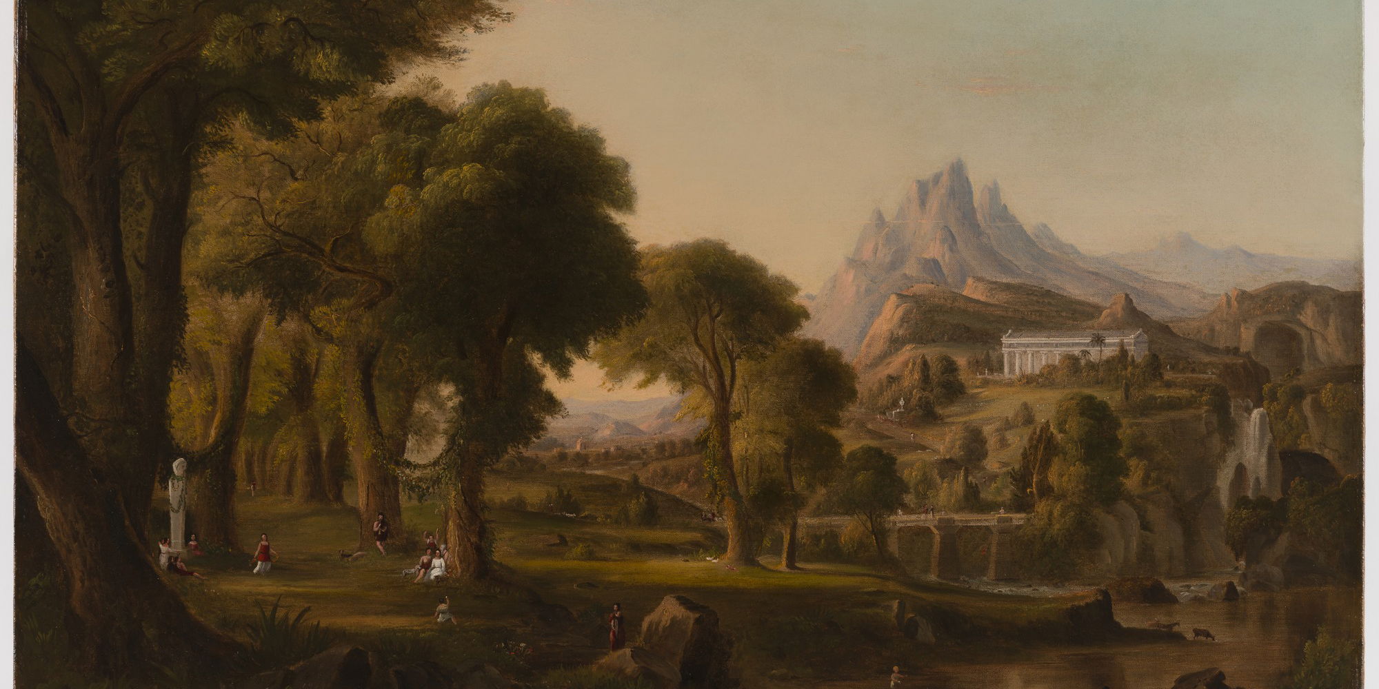 Copy after Thomas Cole's "Dream of Arcadia" · Brooklyn Museum