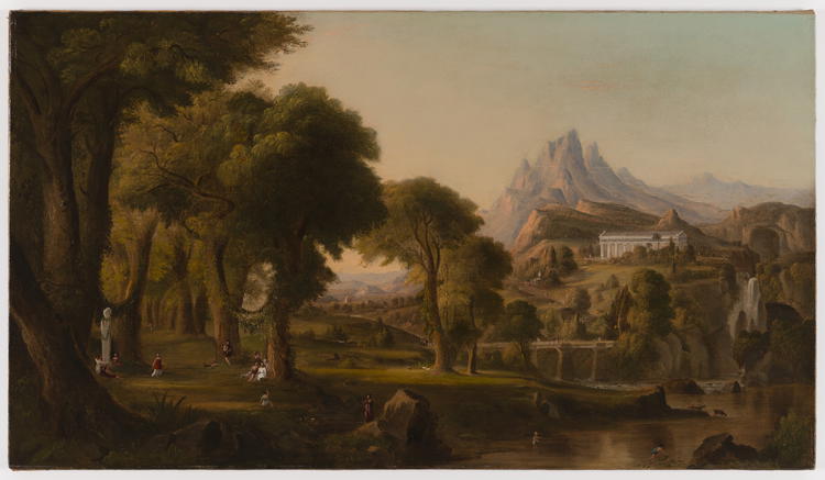 Copy after Thomas Cole's "Dream of Arcadia" · Brooklyn Museum