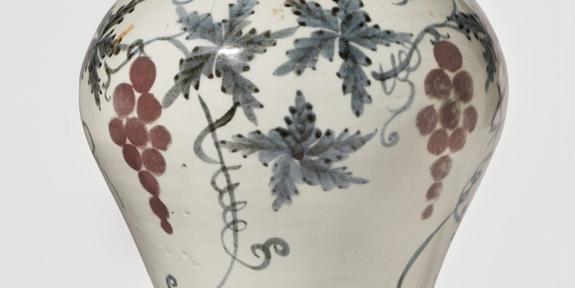 Jar with Grape Vine Decoration · Brooklyn Museum