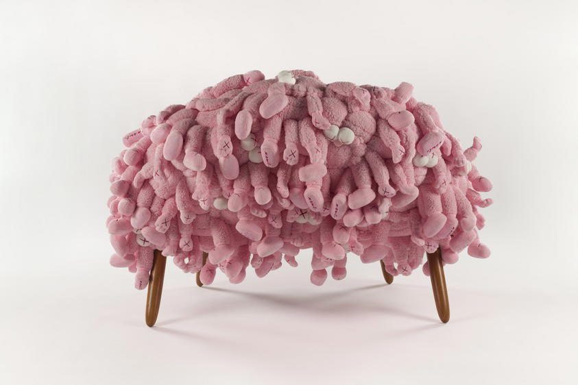 KAWS Chair Pink (Prototype) · Brooklyn Museum