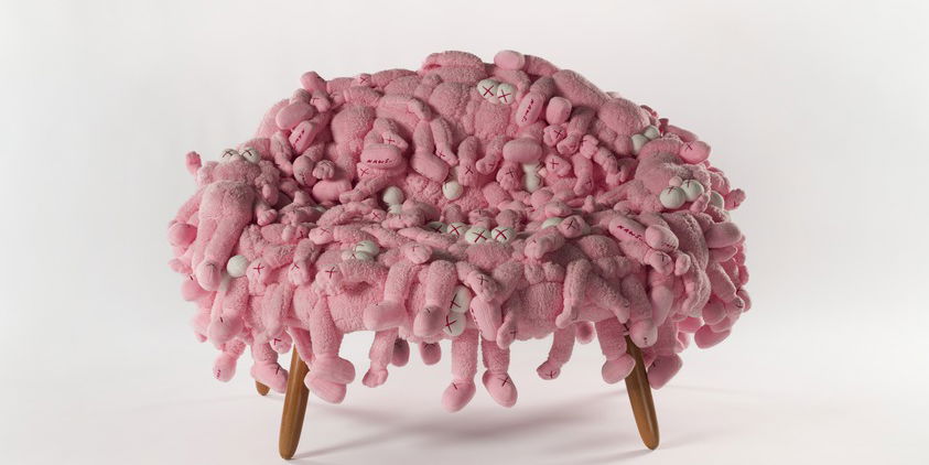 KAWS Chair Pink (Prototype) · Brooklyn Museum