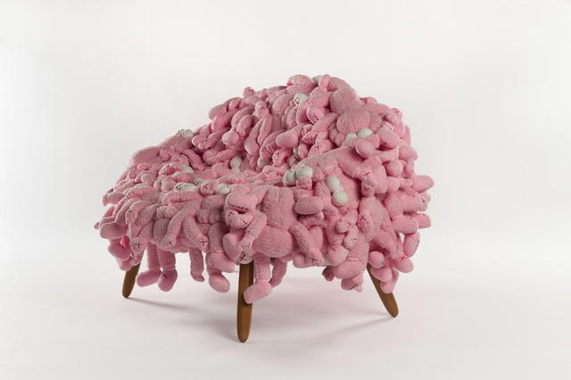 KAWS Chair Pink (Prototype) · Brooklyn Museum
