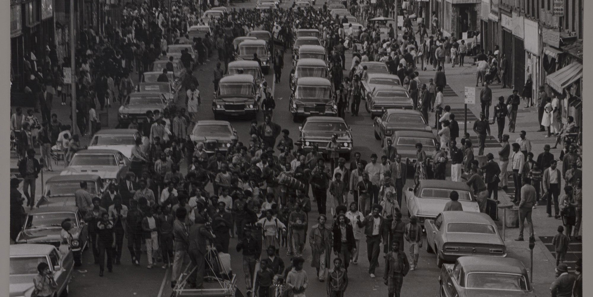 Untitled (Funeral Procession For Attica Prison Uprising Victims Thomas ...