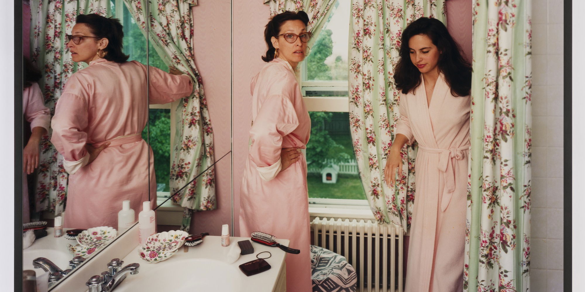 Jill & Polly in the Bathroom · Brooklyn Museum