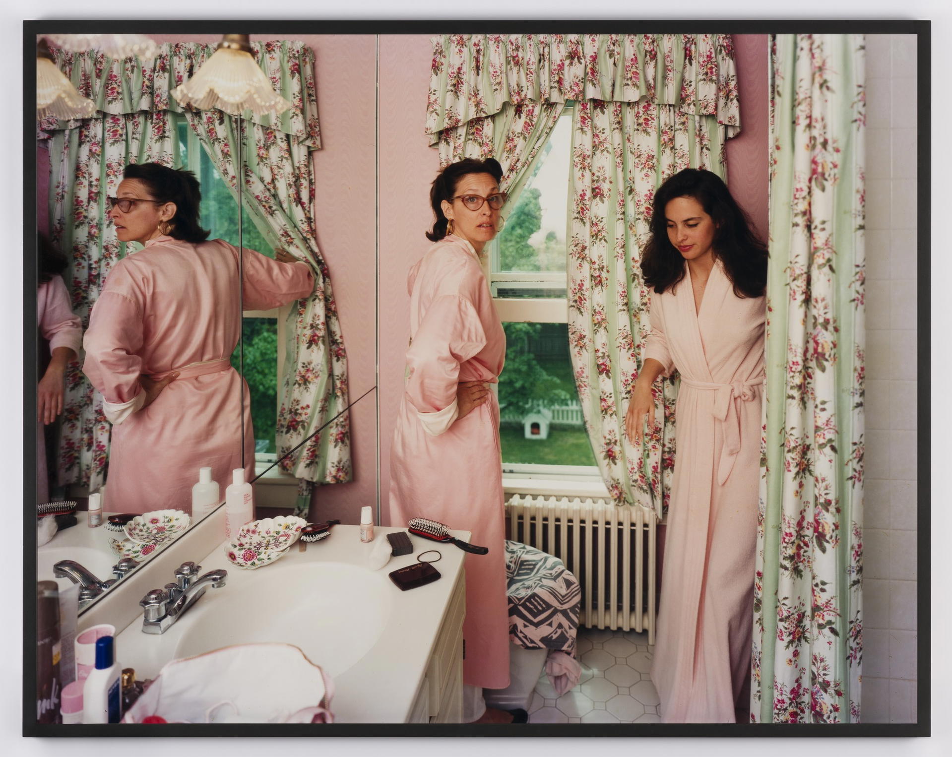 Jill & Polly in the Bathroom · Brooklyn Museum