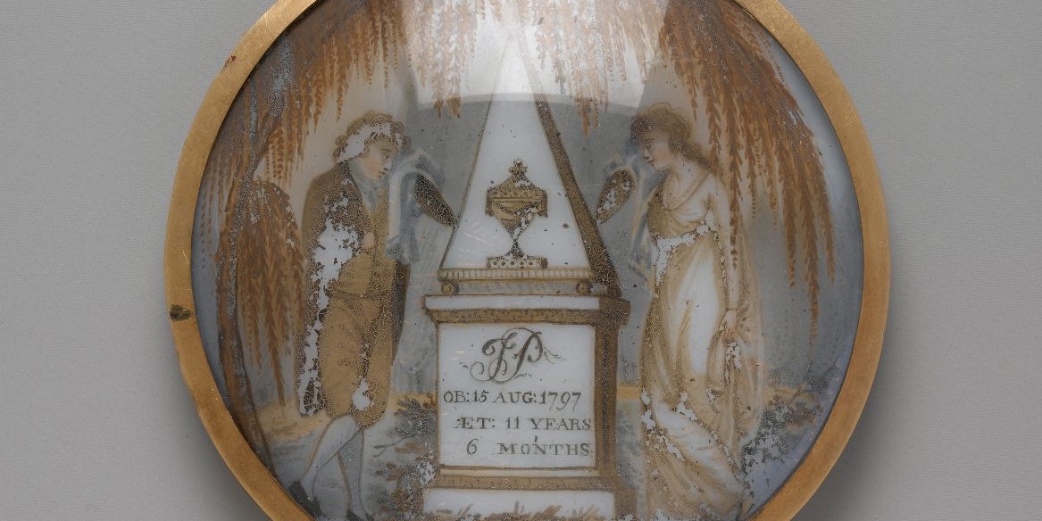 Portrait of a Gentleman/Mourning Piece · Brooklyn Museum