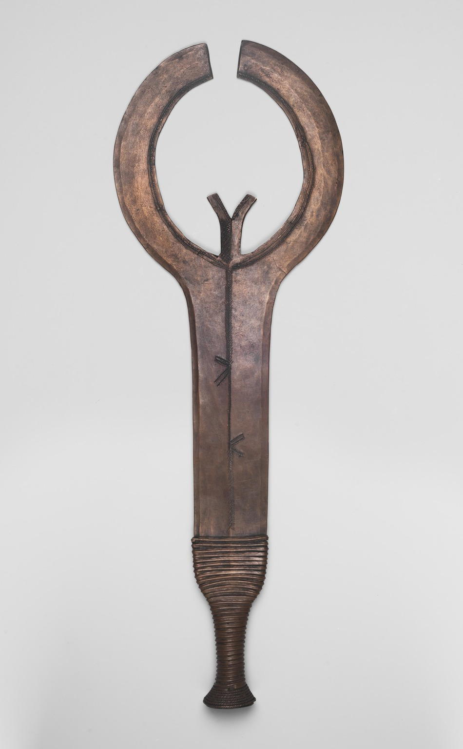 Double Sickle Blade (Bango or Bwagogambanza) · Brooklyn Museum