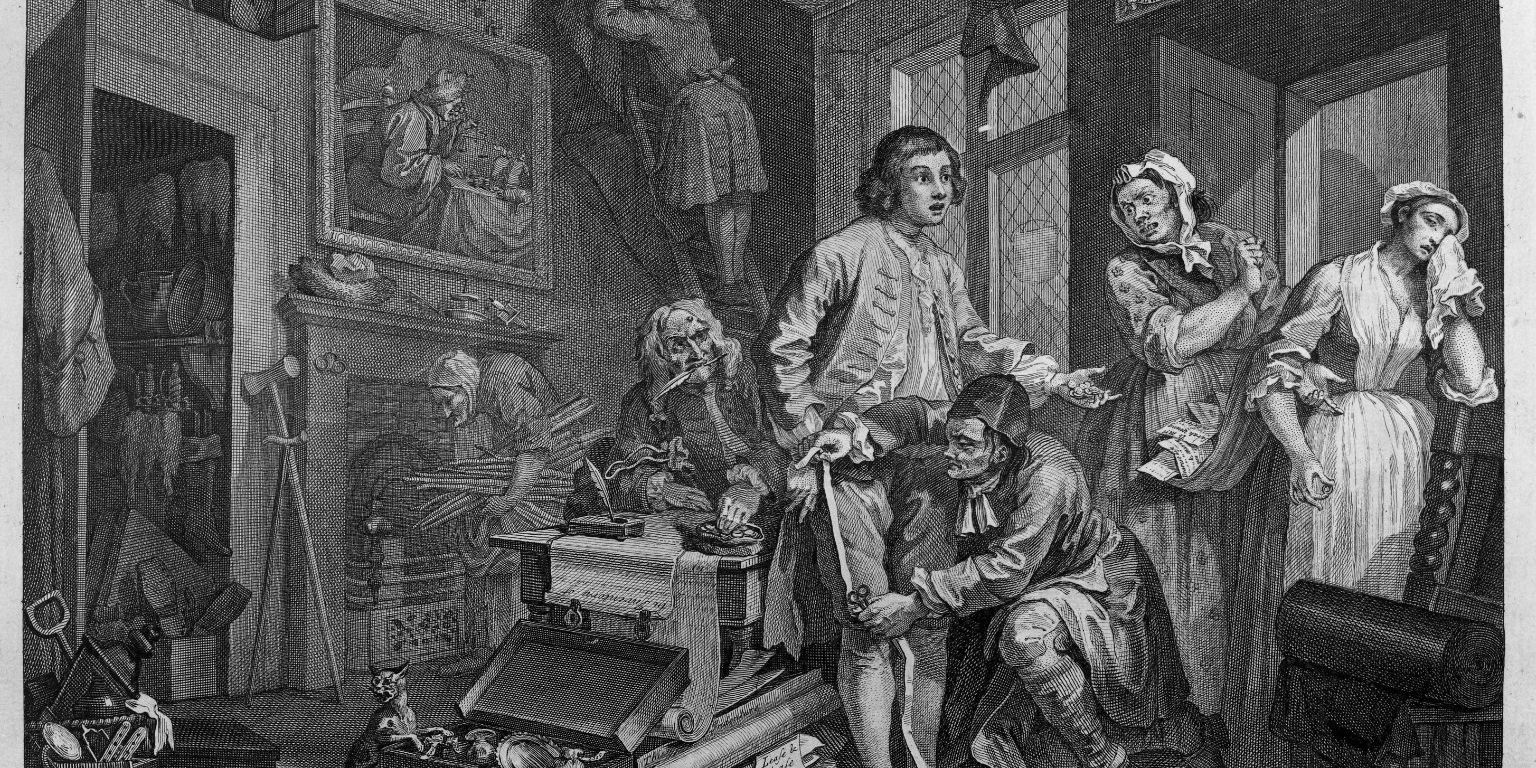 He Takes Possession from "The Rake's Progress" · Brooklyn Museum