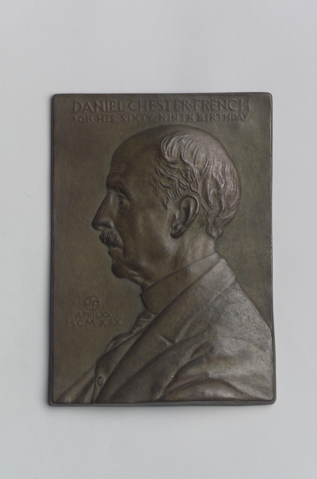 Portrait Plaque of Daniel Chester French · Brooklyn Museum