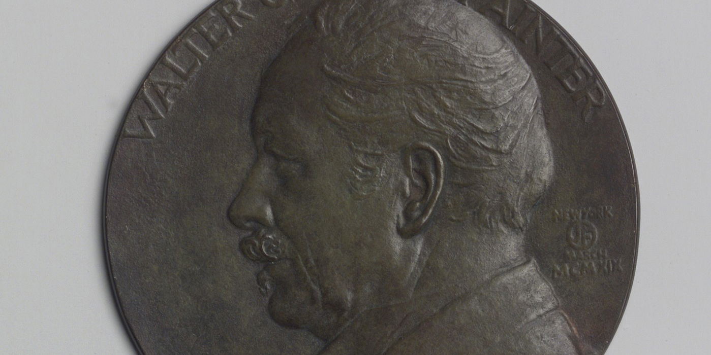 Portrait Medal of Walter Griffin · Brooklyn Museum