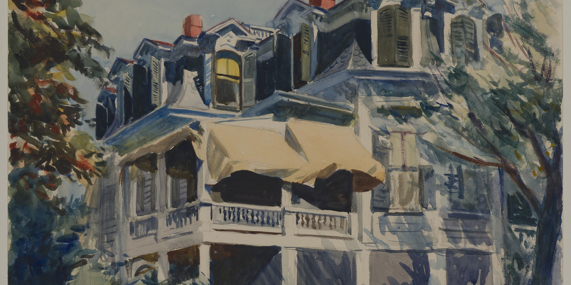 The Mansard Roof · Brooklyn Museum