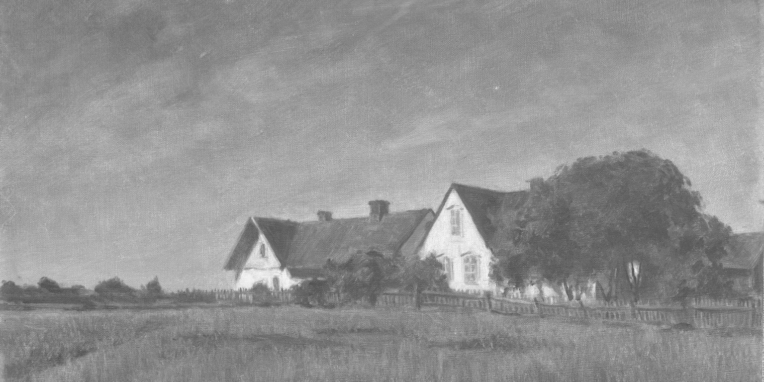 Cottages in Moonlight (Stugor i månsken) · Brooklyn Museum