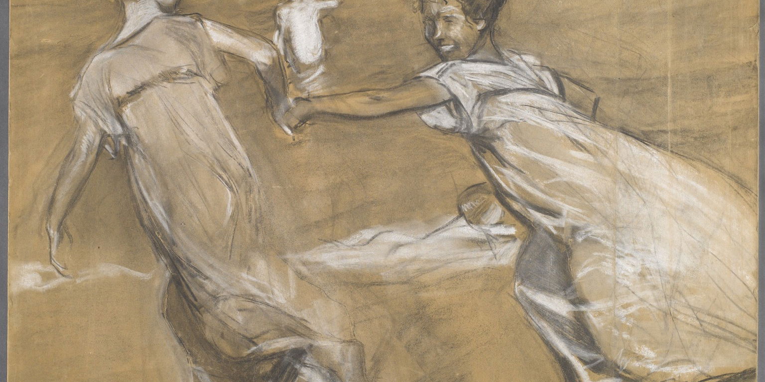 [Untitled] (Girl Leading Girl by the Hand, Boy Looking On) · Brooklyn ...