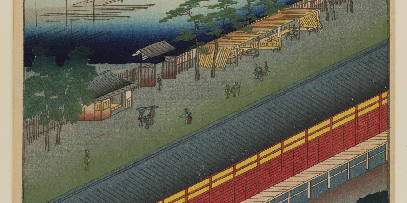 Hall of Thirty-Three Bays, Fukagawa, No. 69 from One Hundred Famous ...