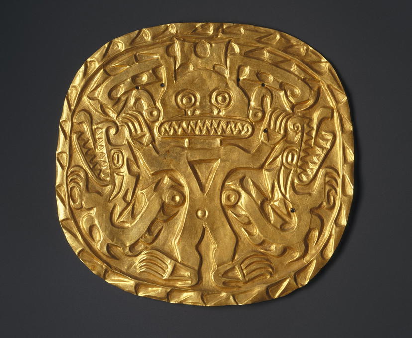Plaque with Crocodile Deity · Brooklyn Museum