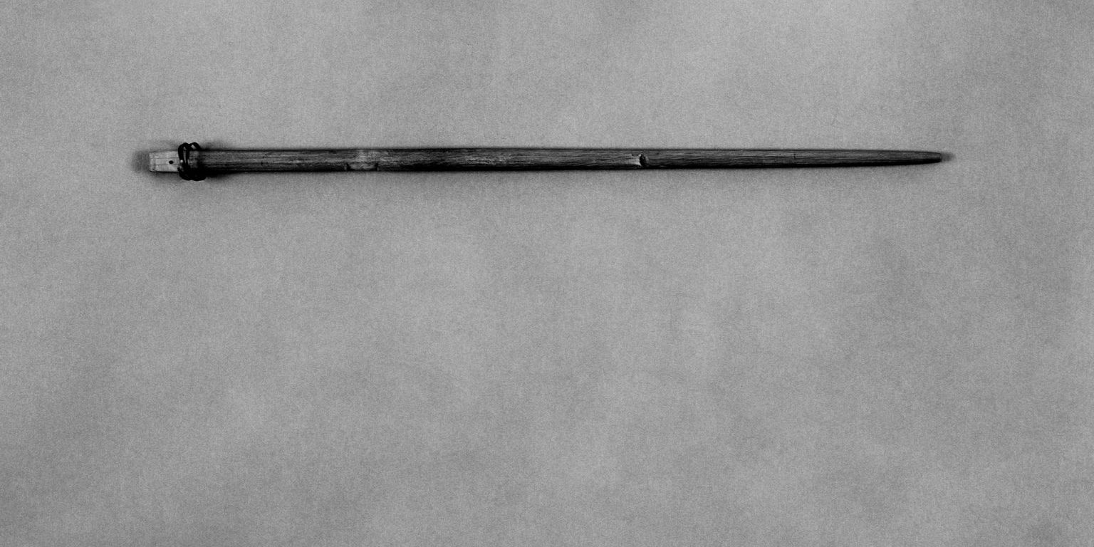 Model of a Spear with Floats · Brooklyn Museum