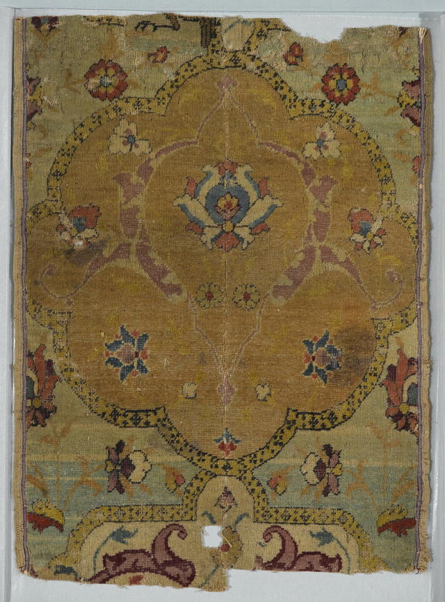 "Angel" Carpet Fragment · Brooklyn Museum