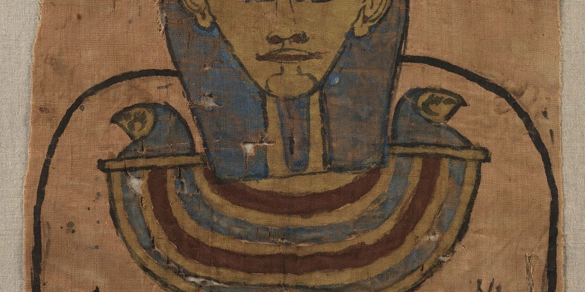 Mummy Shroud Fragment · Brooklyn Museum