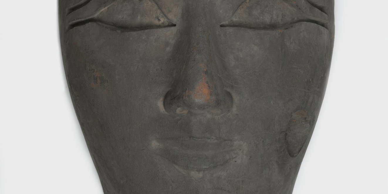 Face from an Anthropoid Coffin · Brooklyn Museum