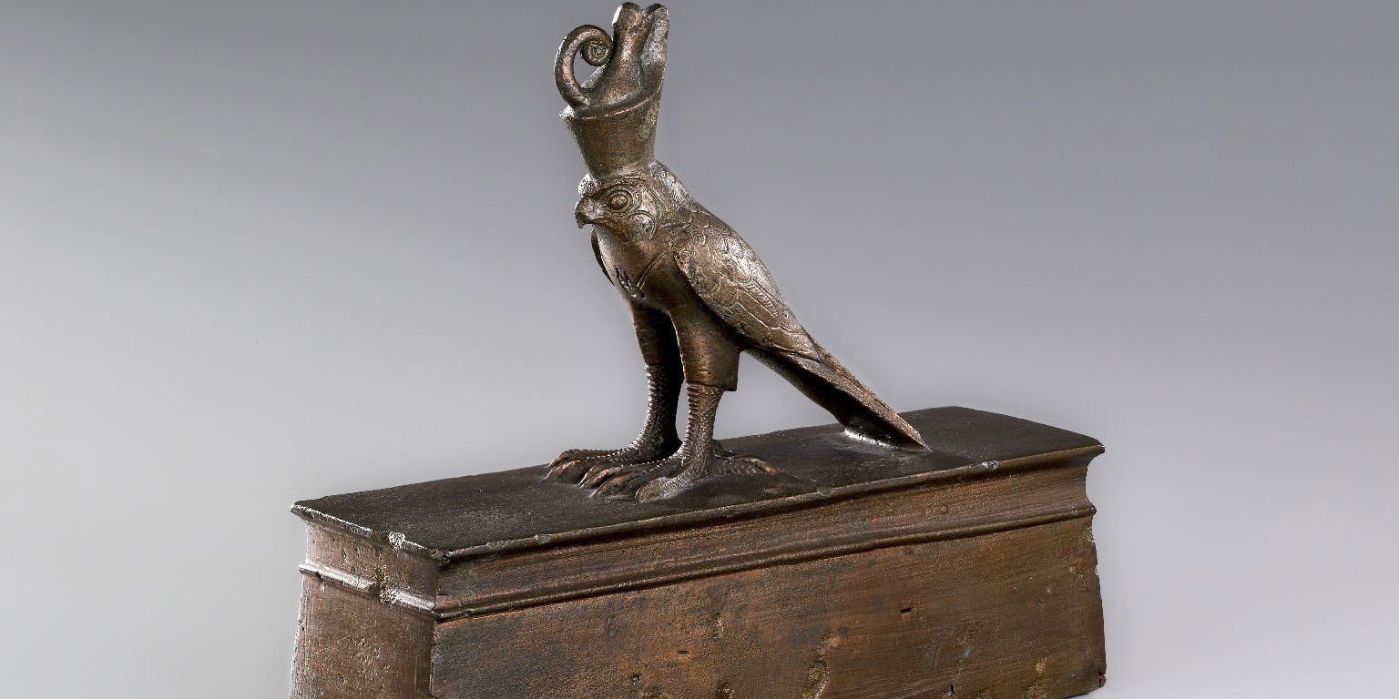 Falcon Coffin · Brooklyn Museum