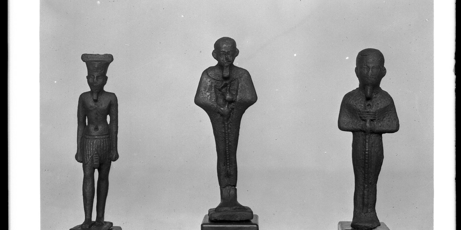 Small Statuette of the God Amon Standing · Brooklyn Museum