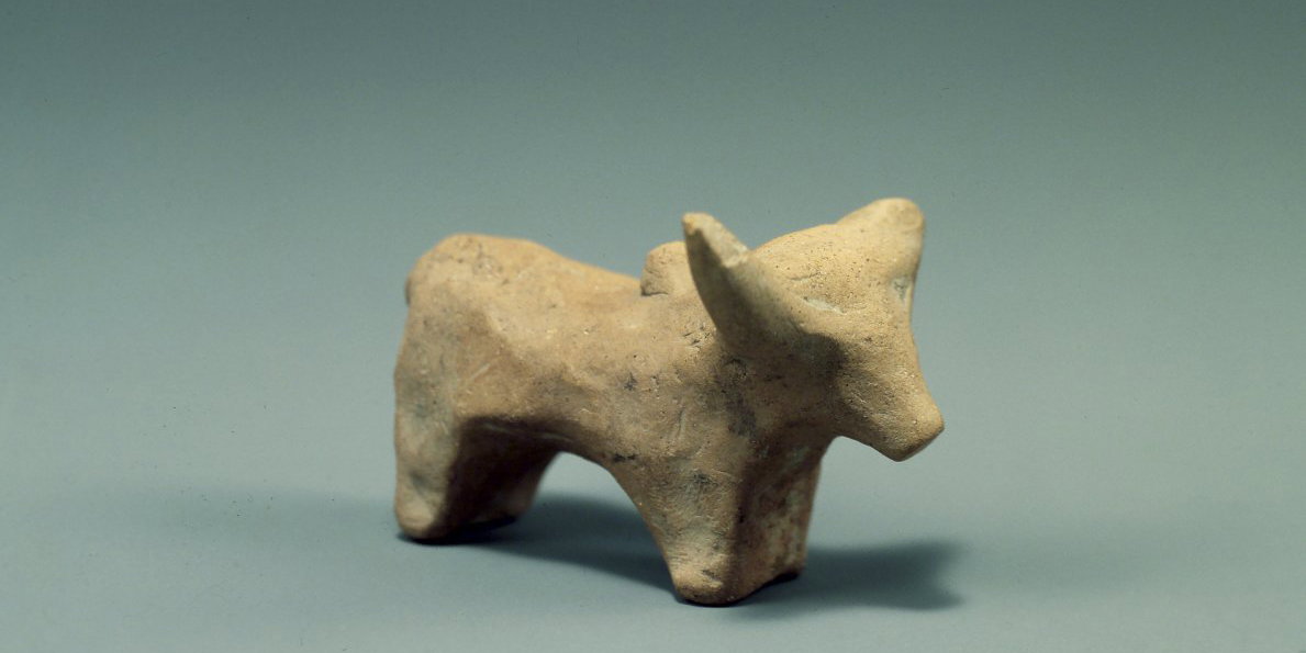 Small Model of a Humped Bullock · Brooklyn Museum