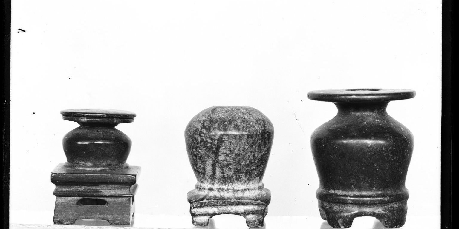 Kohl Jar and Stand in One Piece · Brooklyn Museum