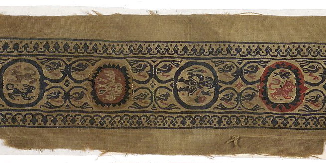 Figures in Vine Scroll · Brooklyn Museum