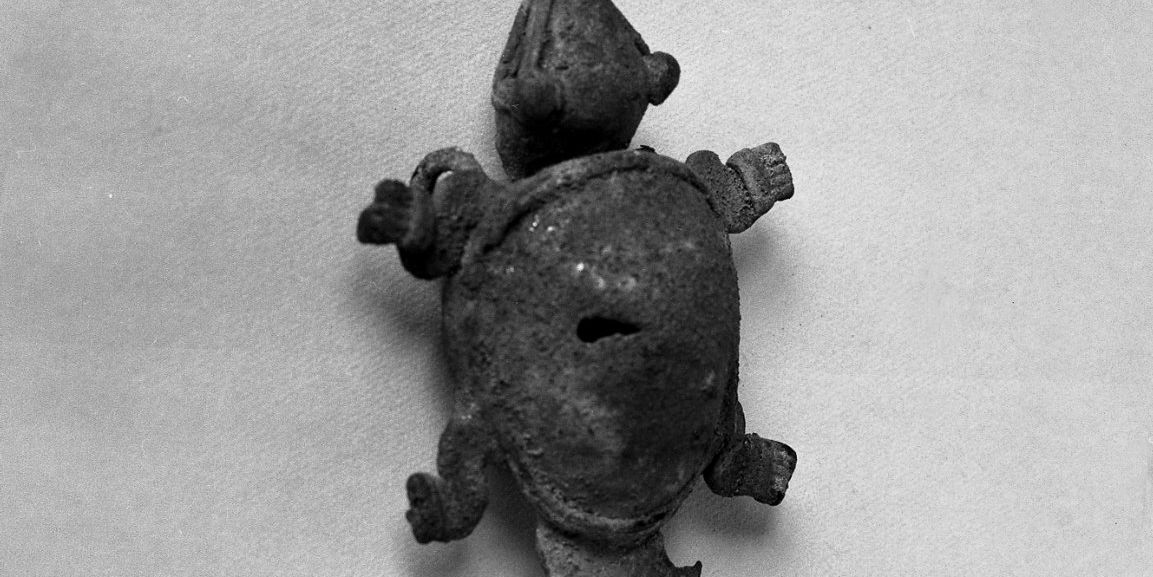 Figure of a Turtle Over a Bell · Brooklyn Museum