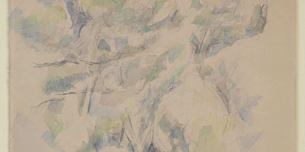 Study of Trees and Rocks; Study of Trees (verso) · Brooklyn Museum