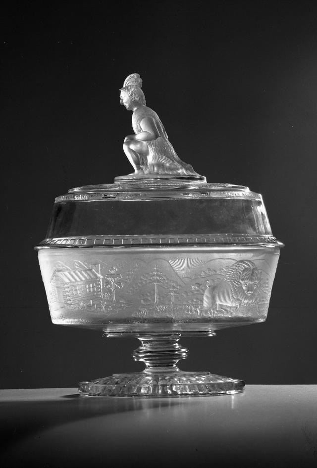 Compote, "Westward Ho!" Pattern · Brooklyn Museum