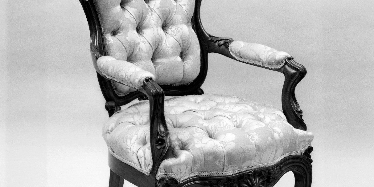 Open Armchair (Rococo Revival style) · Brooklyn Museum
