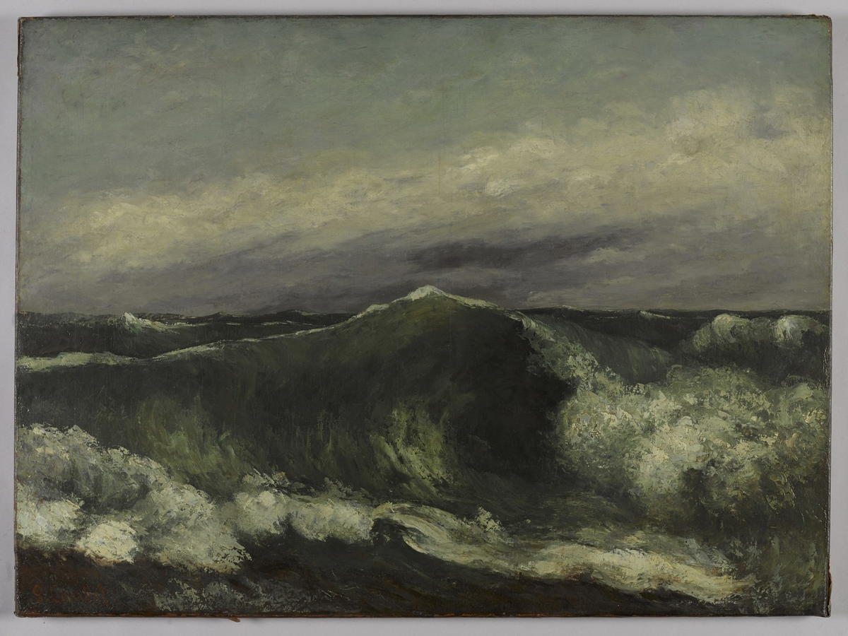 The Wave (La Vague) · Brooklyn Museum